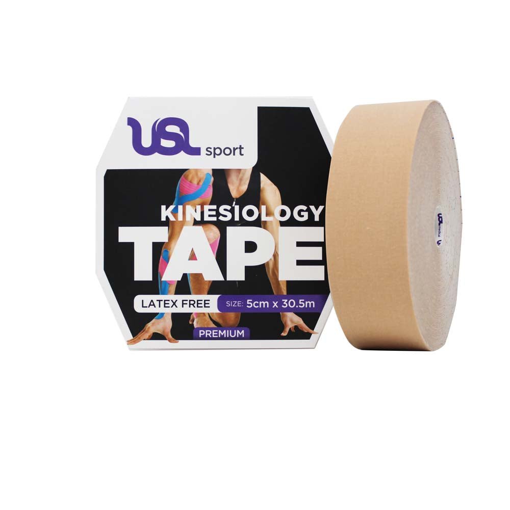 USL Premium Kinesiology Tex Tape -5cm x 30m Roll – R80 Sports